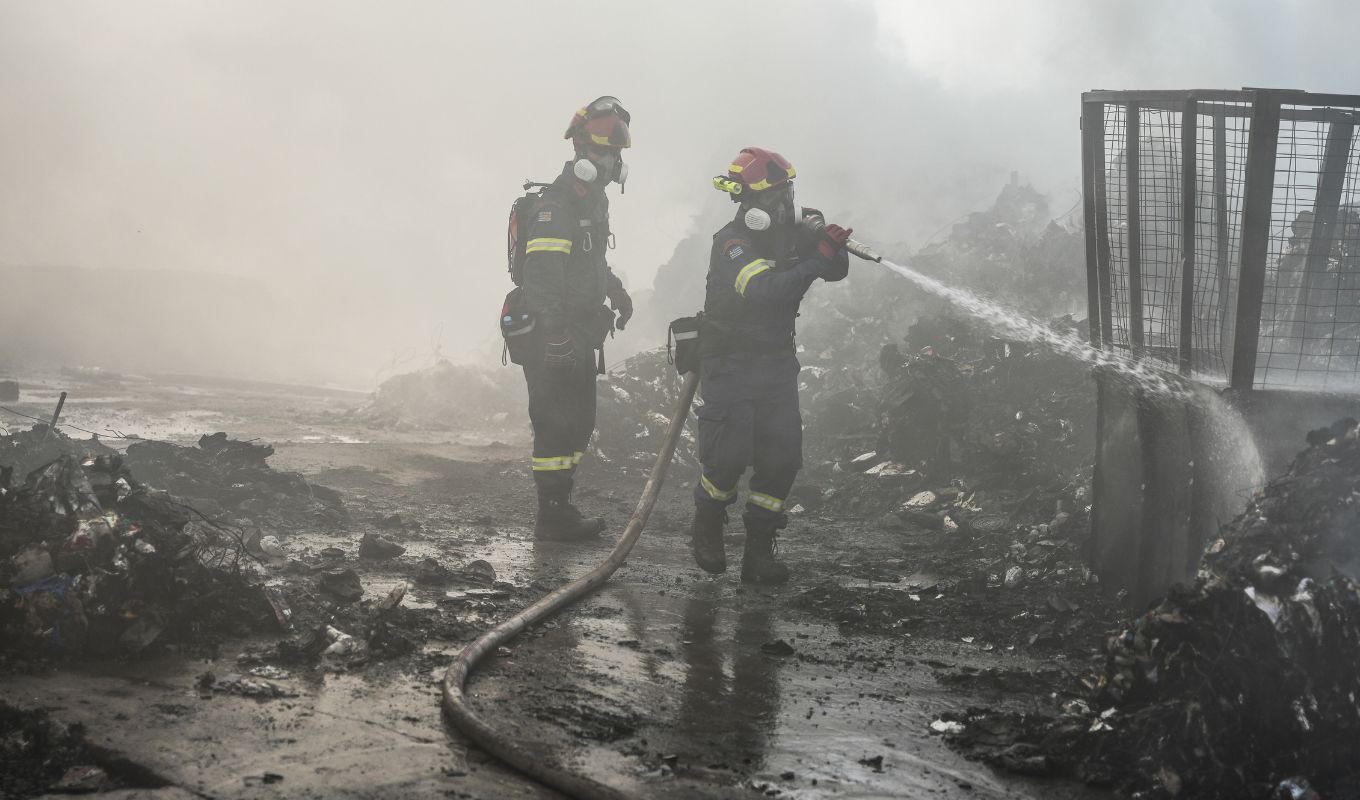 High fire risk warning today for Thessaloniki and Halkidiki - Safety ...