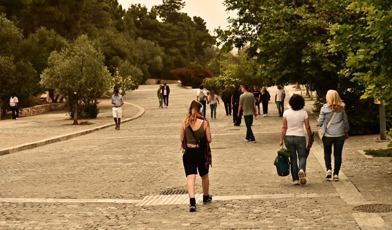 Polluted air in Athens: Areas with the worst air quality