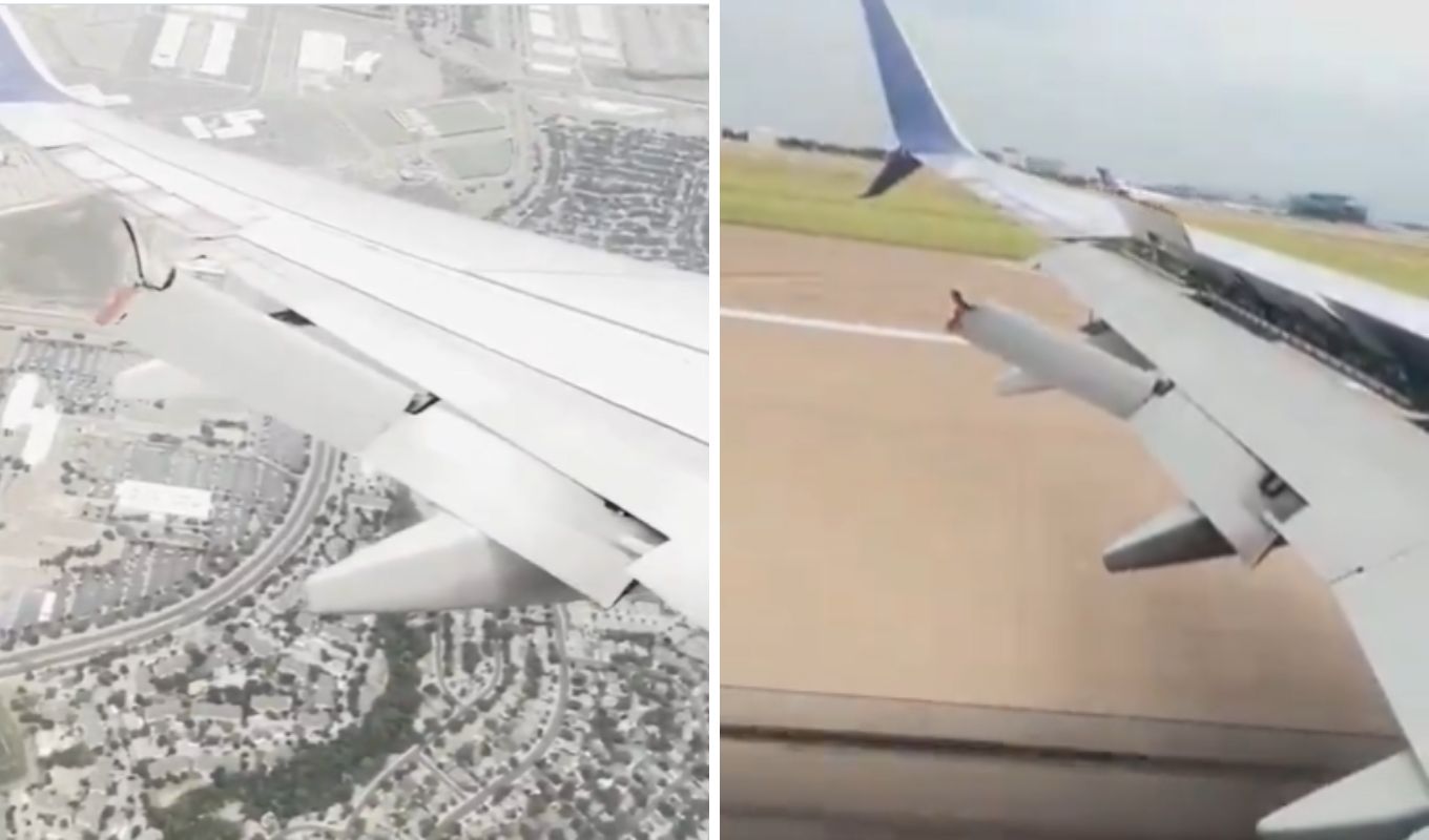 Terror in the skies: Wing part detaches during Delta flight to Orlando