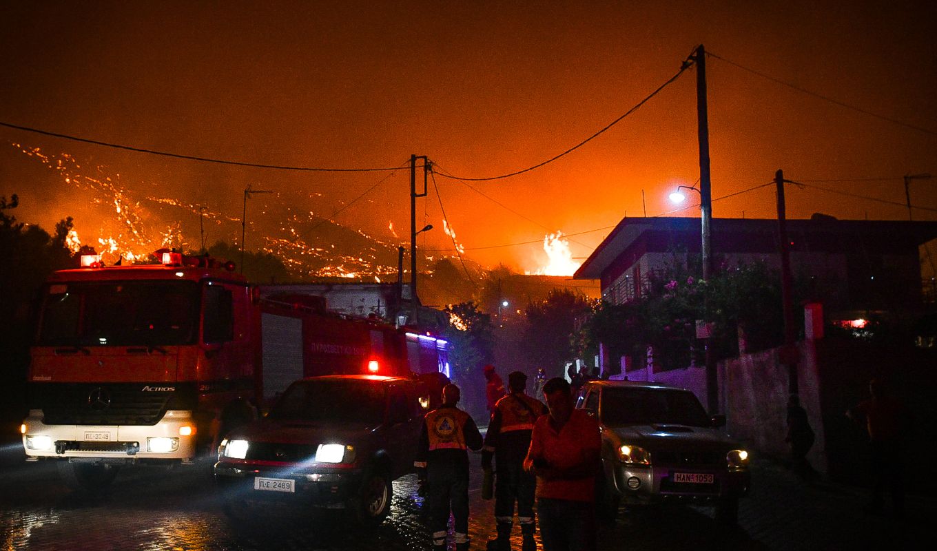 Greece battles 70 wildfires in 24 hours as emergency evacuations ordered