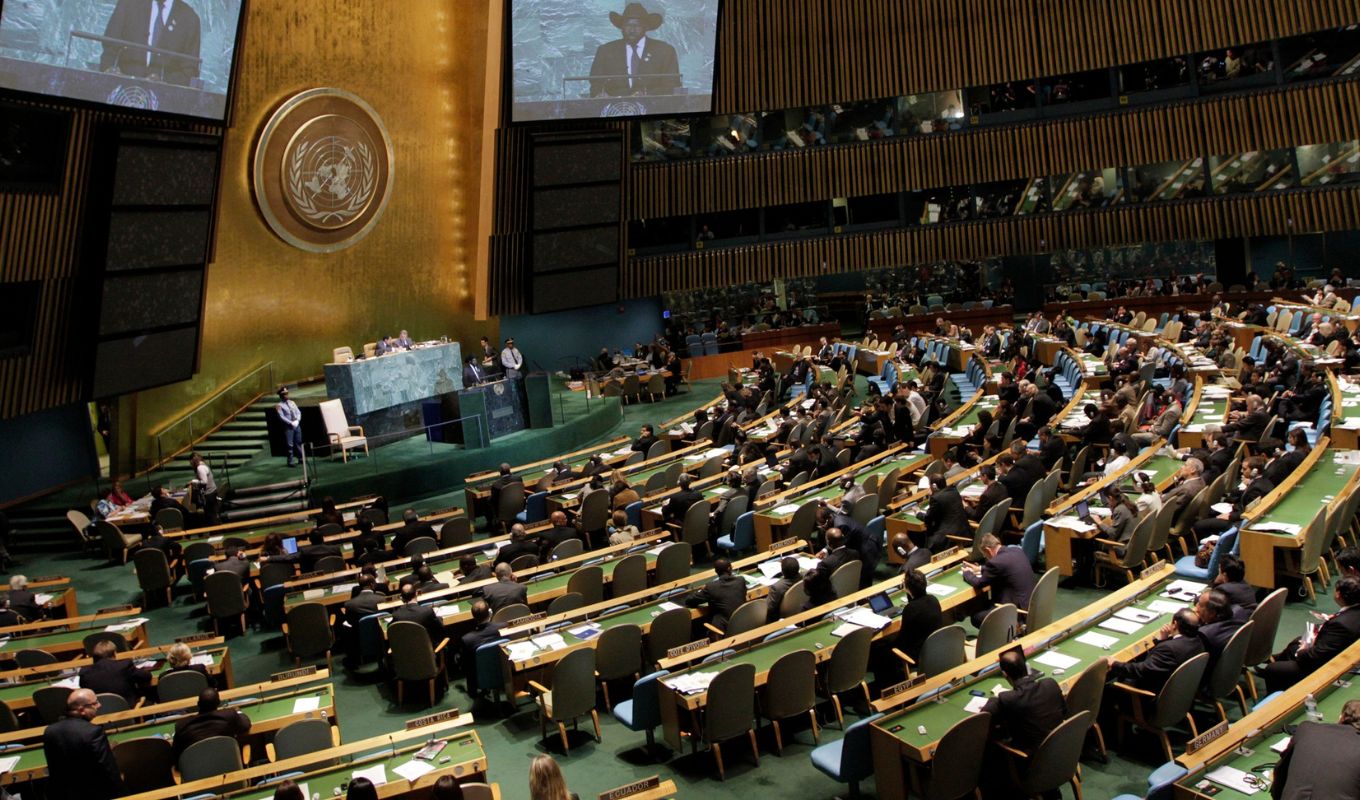 UN General Assembly approves two-state solution for Palestine with ...