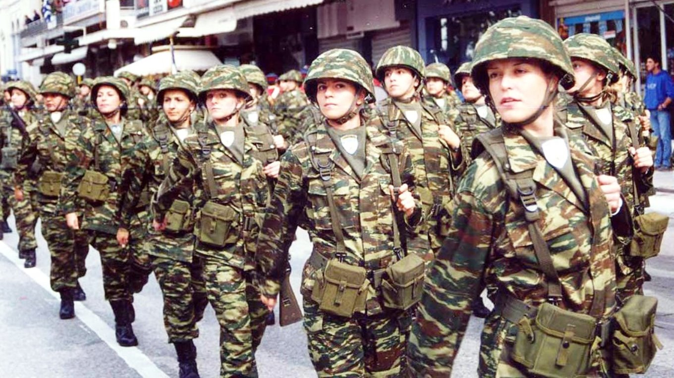 Greece considers mandatory military service for women: Defense ministry ...