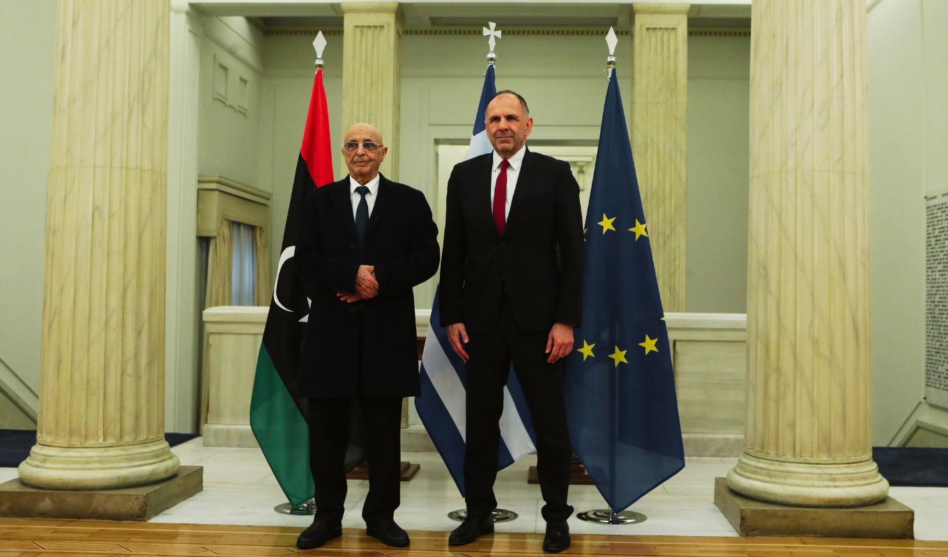 Libya's Saleh visit to Athens sparks Turkish anger over EEZ deal