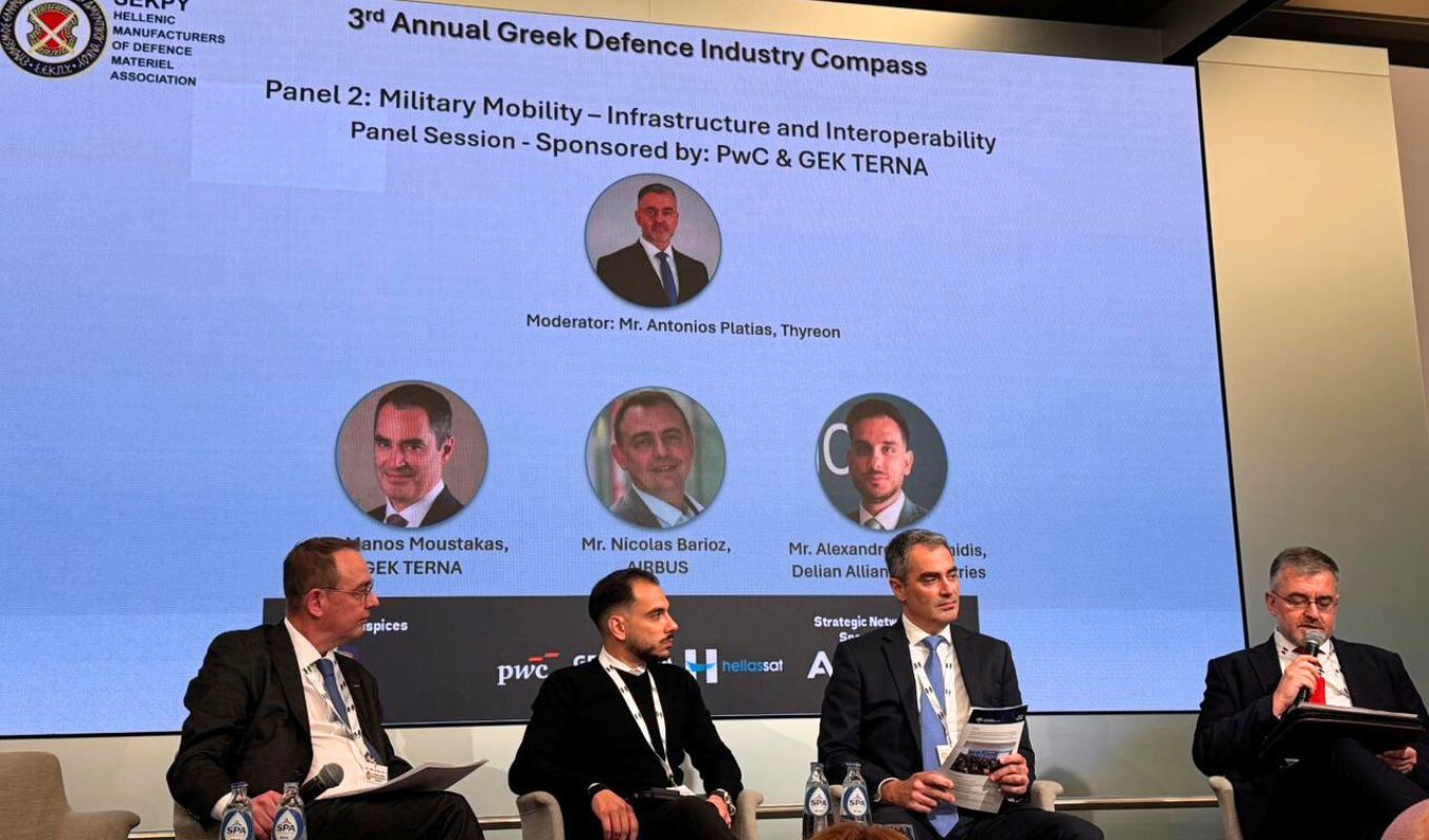 GEK TERNA's Moustakas: Infrastructure vital for military mobility