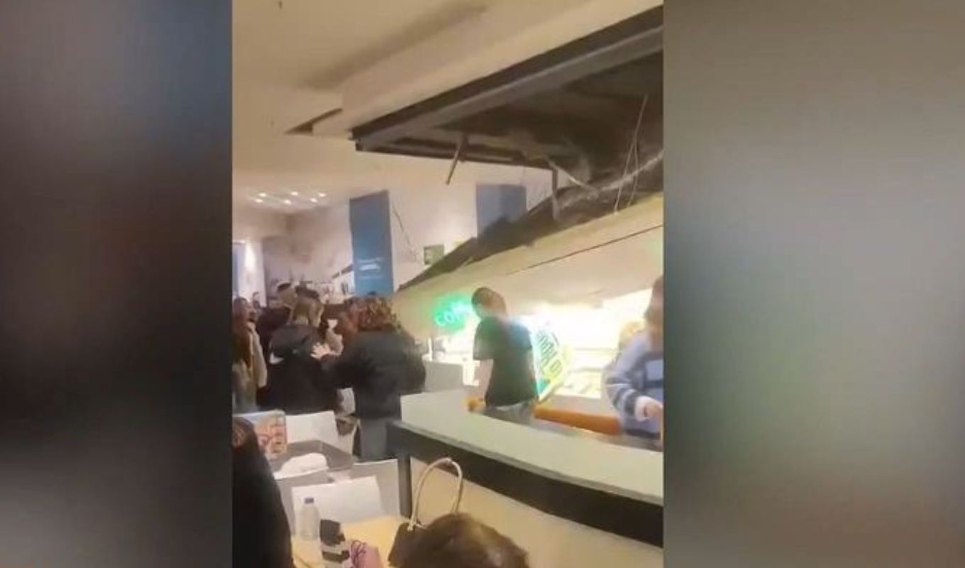 Mall ceiling collapse in Thessaloniki injures woman: Company statement