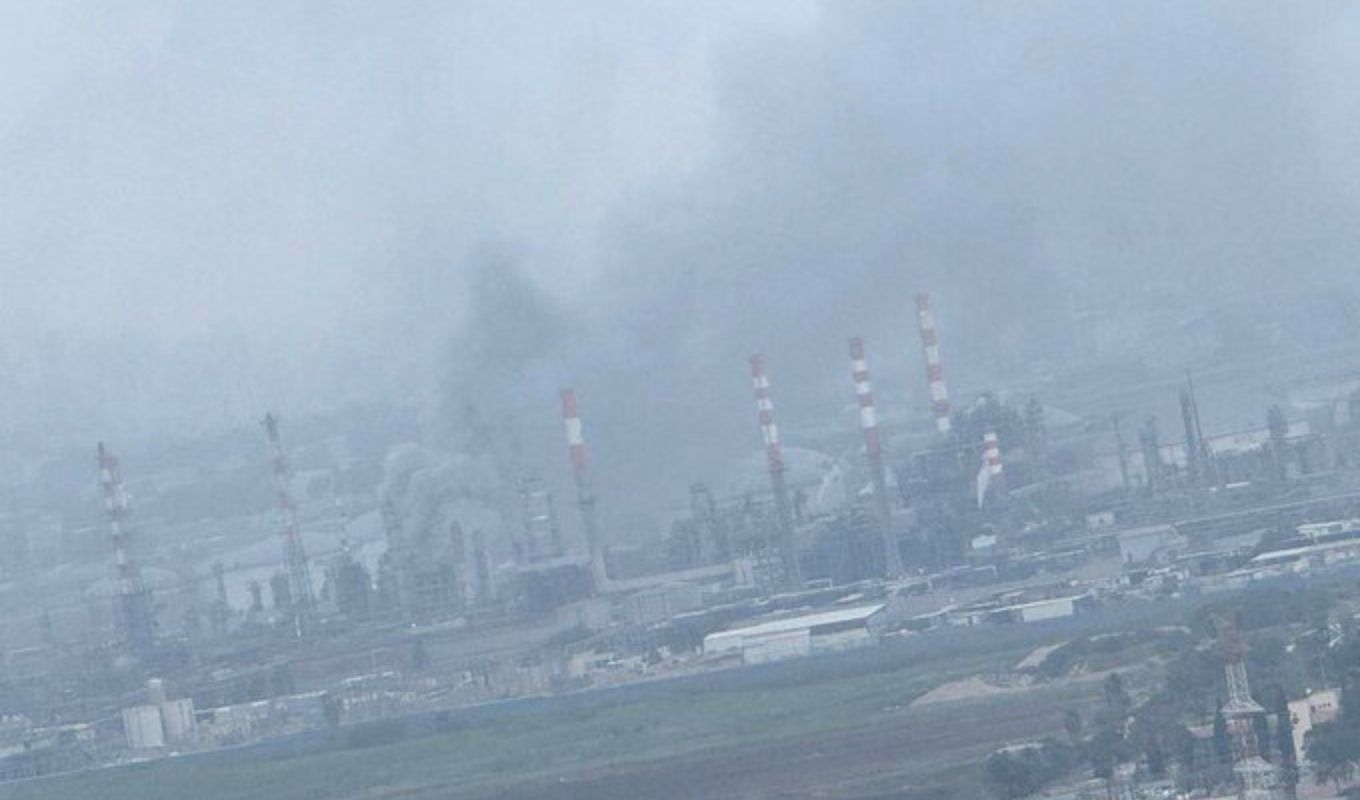 Iran strikes Haifa refinery - Fire engulfs Israel's largest fuel facility