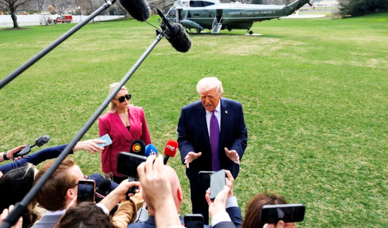 Trump on Iran: "We knocked out their navy and air force - We hit harder ...