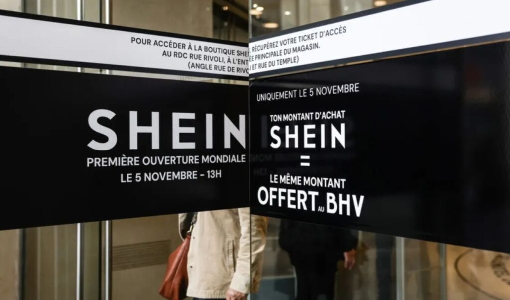 Shein fined €22 million by France for order and return violations